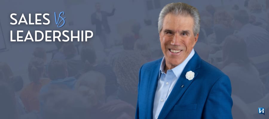 Sales vs. Leadership presented by Dr. Paul Homoly, CSP